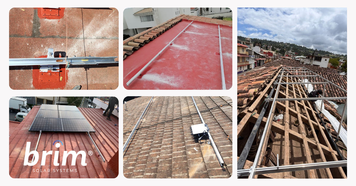 Paneles solares sobre teja: cómo instalar correctamente sin dañar tu ...